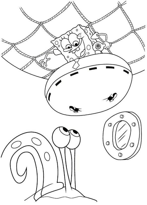 Kids-n-fun.de | Malvorlage Spongebob Schwammkopf Spongebob Schwammkopf