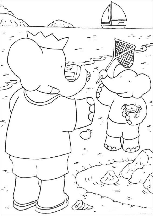 Kids-n-fun.de | Babar der Elefant