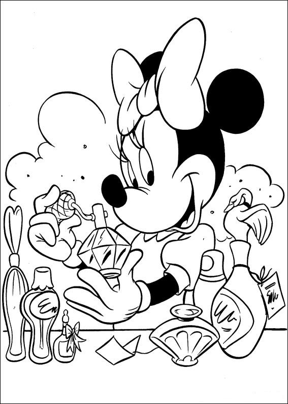 Kids-n-fun.de | Malvorlage Minnie Mouse Minnie Mouse
