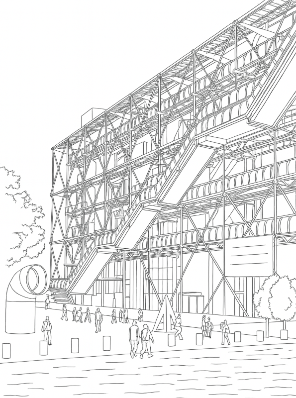 Kids-n-fun.de | Centre Pompidou, Paris