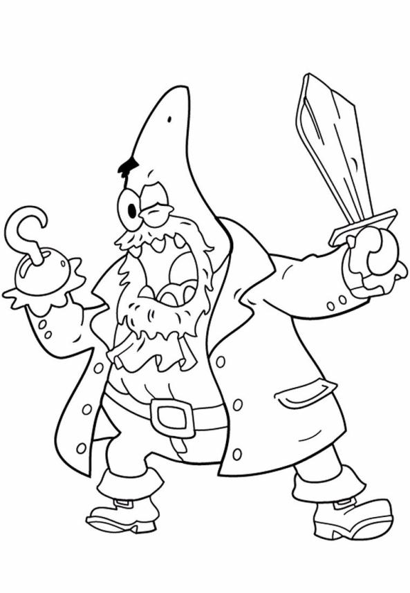 Kids-n-fun.de | Malvorlage Patrick Star Patrick Star