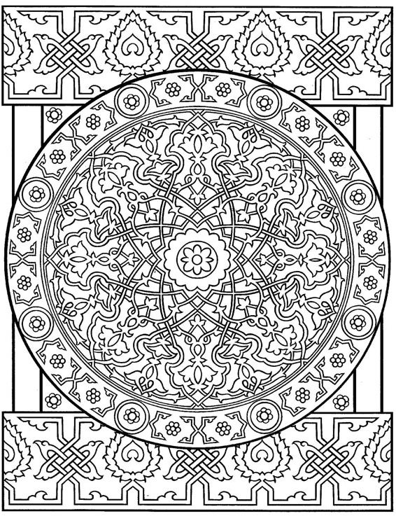 Kids-n-fun.de | Malvorlage Fliesen Fliesen