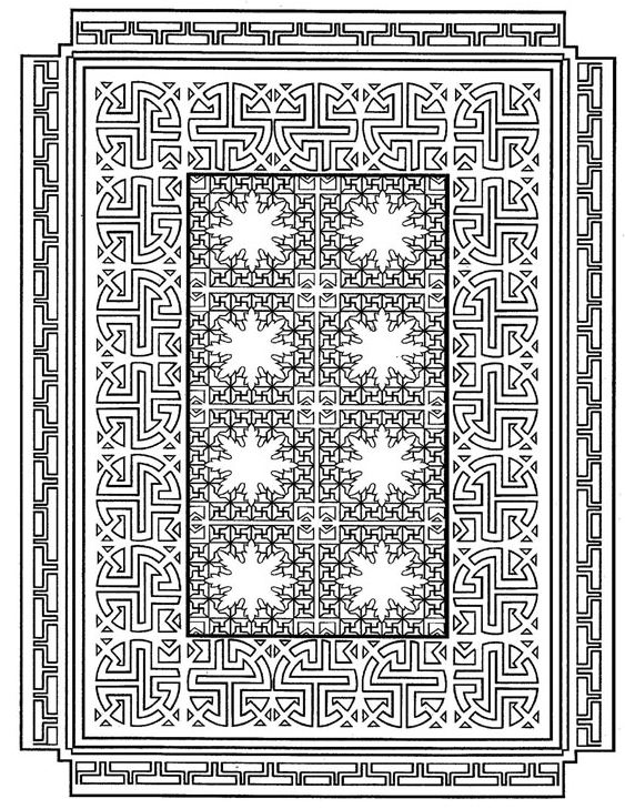 Kids-n-fun.de | Malvorlage Fliesen Fliesen