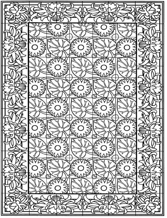 Kids-n-fun.de | Malvorlage Fliesen Fliesen